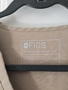 Figs | Tops | Figs Vneck Scrub Top In Khaki | Poshmark